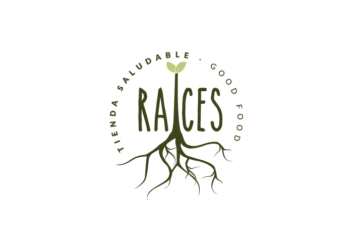 Gaby Lucano | Graphic Design » Raíces Tienda Saludable